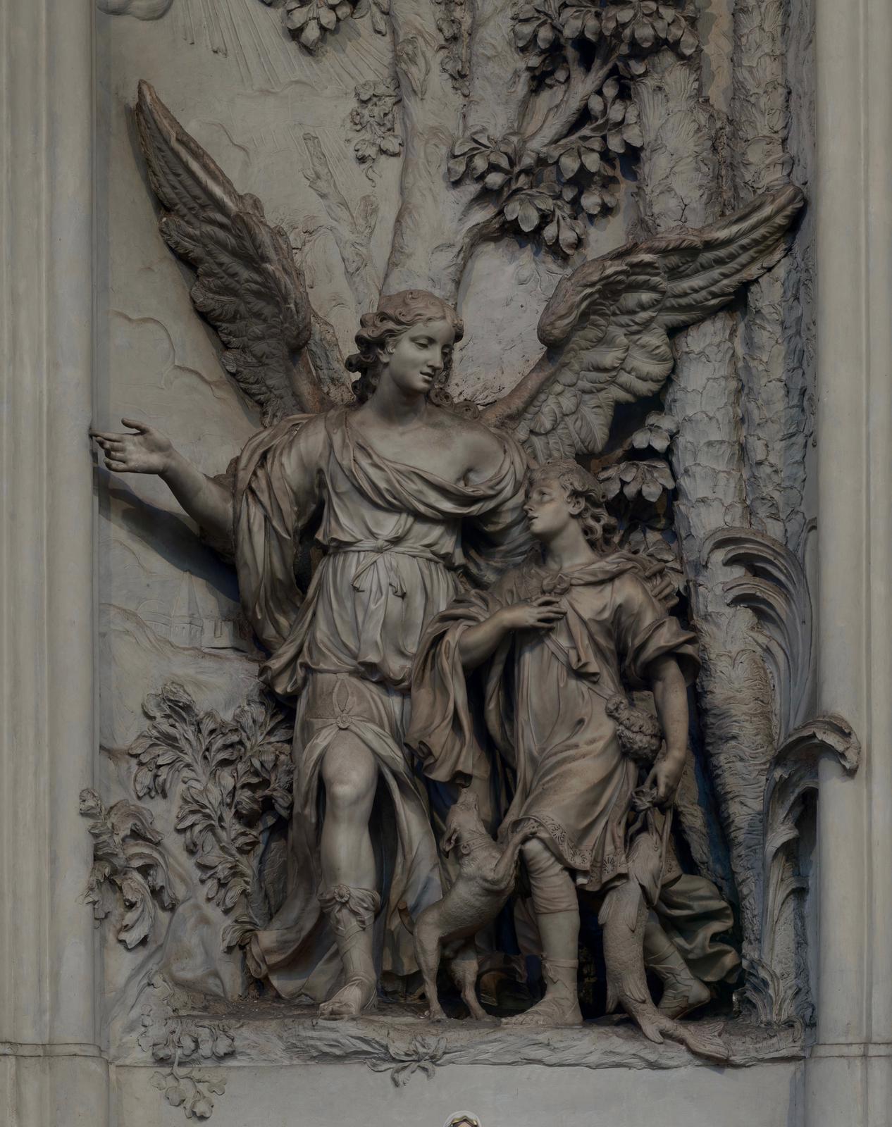 Inaugurazione del restauro de "L'Arcangelo Raffaele e Tobiolo" di ...